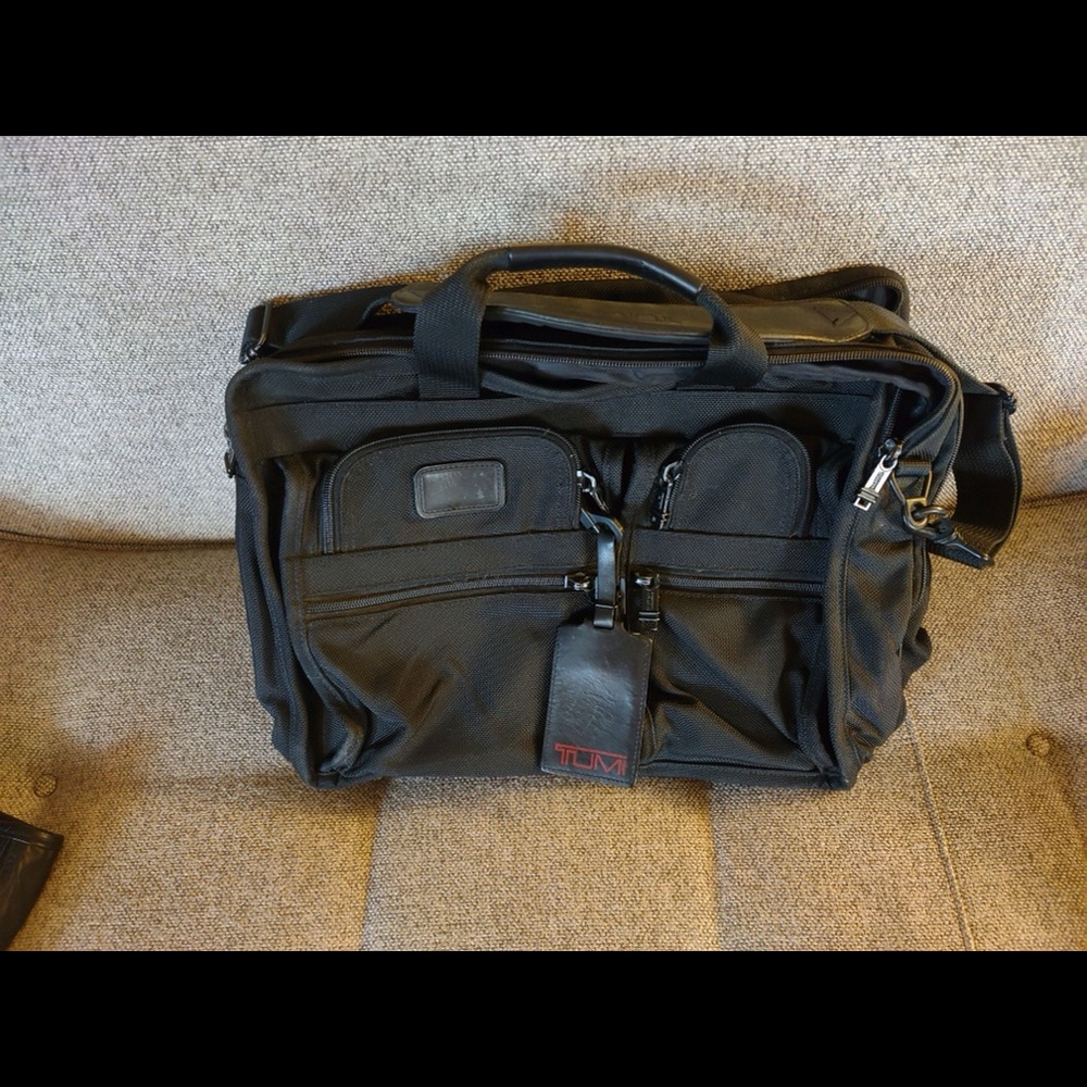 Tumi Expandable Nylon Computer Bag - Gem